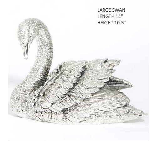 Silver Animal and Bird Figurines