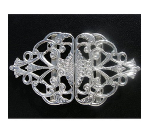 Silver Nurses Buckles