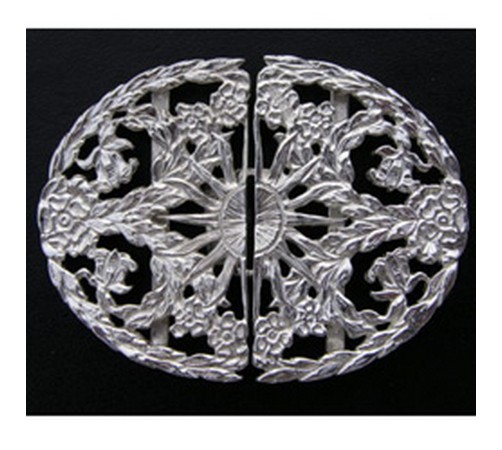 Silver Nurses Buckles