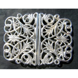 Silver Nurses Buckles