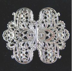Silver Nurses Buckles