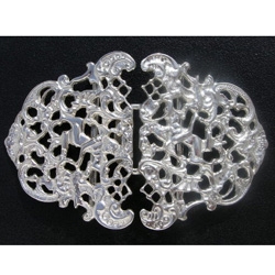 Silver Nurses Buckles