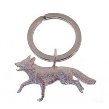 Hallmarked Solid Sterling Silver Range Rover Key Ring